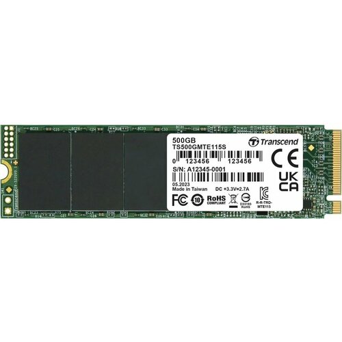 Накопитель SSD 500Gb Transcend 115S (TS500GMTE115S)