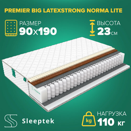 Матрас Sleeptek PremierBIG LatexStrong Norma Lite 90х190