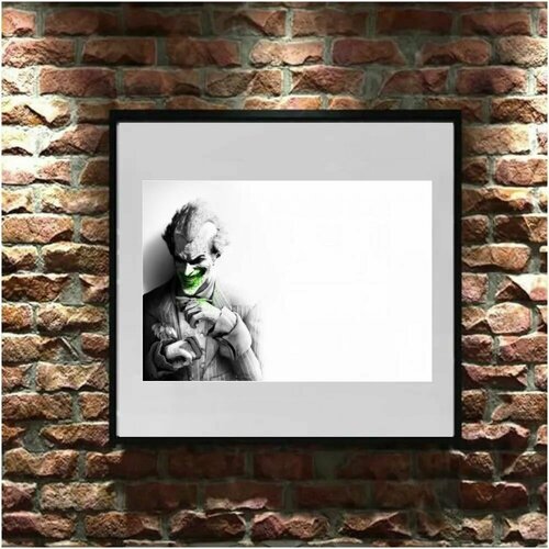 Постер "Joker (Batman Arkham city)" Cool Eshe из коллекции "Любимые герои", А4