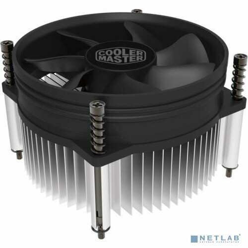 Cooler Master Вентилятор Cooler Master i50 STD (RR-I5A7-22FK-N1) LGA1700, FAN 9225 nonLED 2200RPM 3pin, All Aluminu, 65w