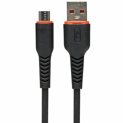 Дата-кабель USB универсальный MicroUSB SKYDOLPHIN S54V (черный)