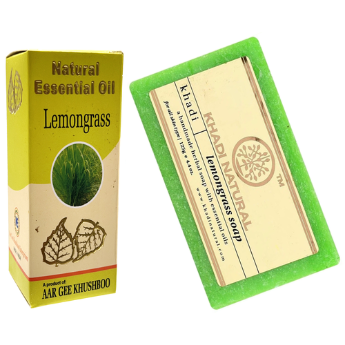 Лемонграсс Lemongrass Комплект масло эфирное и мыло