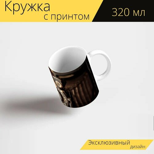 Кружка с рисунком, принтом "Agfa, агфа билли, камера" 320 мл.