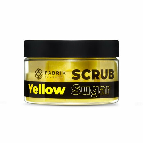 Скраб для тела Sugar Yellow Scrub сахарный 200 г - Fabrik Cosmetology [4610214364841]