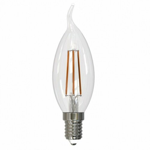 Диммируемая светодиодная лампа E14 9W 3000K (теплый) Air Uniel LED-CW35-9W-3000K-E14-CL-DIM GLA01TR (UL-00005189)