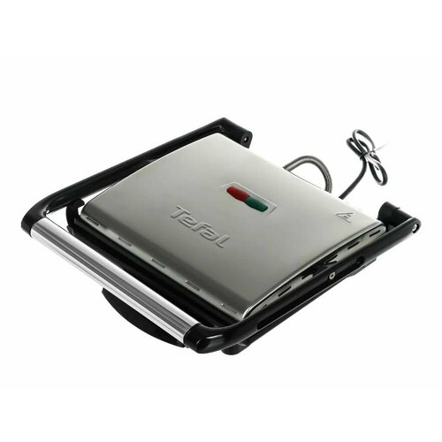 Электрогриль Tefal Panini Grill GC241D38, Silver/Black