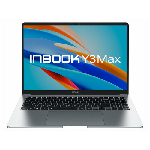 Ноутбук Infinix INBOOK Y3 MAX YL613 71008301533 (16", Core i3 1215U, 8 ГБ/ SSD 512 ГБ, UHD Graphics) Серебристый