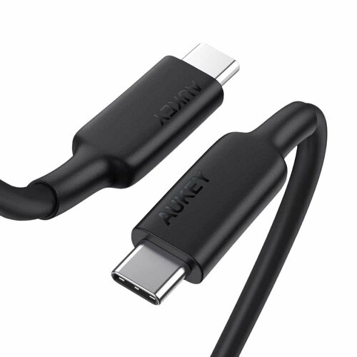 Кабель AUKEY CB-CD23 USB-C to USB-C 5A 100W 1m Black