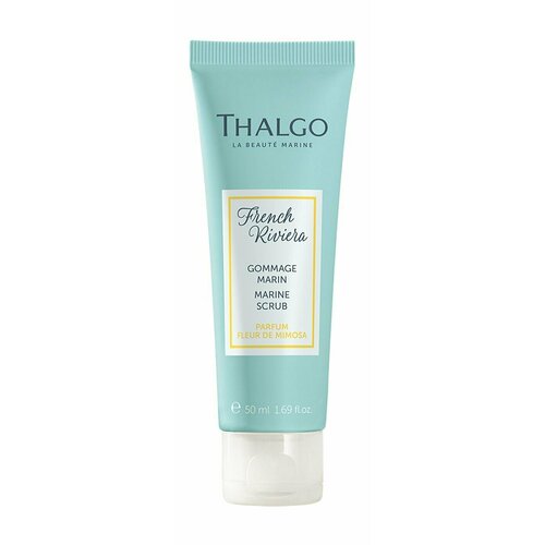 Морской скраб для лица c ароматом мимозы Thalgo French Riviera Marine Scrub Mimosa Blossom