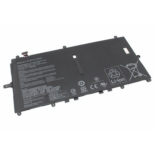 Аккумулятор для ноутбукa Asus TP370QL (C41N1718) 15.4V 3300mAh