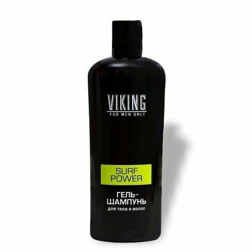 Viking Гель-шампунь для тела и волос сила прибоя VIKING, 300 мл