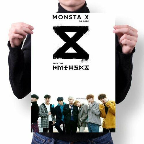 Плакат Monsta X №21, А2