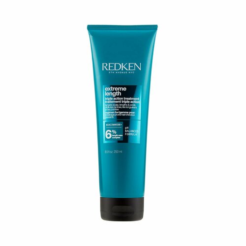 Redken EXTREME LENGTH Triple Action Treatment Многофункциональная маска тройного действия 250 мл