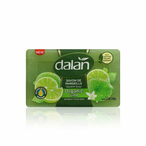 Туалетное мыло Dalan Organic Lime" Savon De Marseille" 150 г