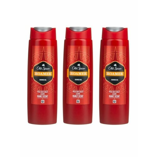 Комплект 3 шт. Шампунь 2 в 1 Old Spice Roamer, 3 шт. по 400 мл