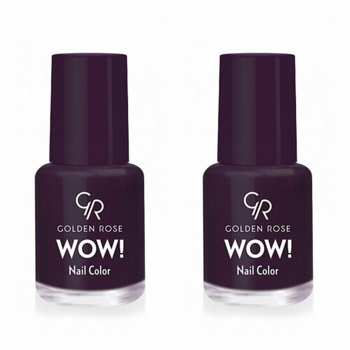 Golden Rose Лак для ногтей Wow! Nail Lacquer, тон 063, 6 мл, 2 штуки