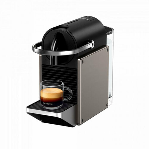 Автоматическая капсульная кофемашина Nespresso Pixie C62, цвет титан