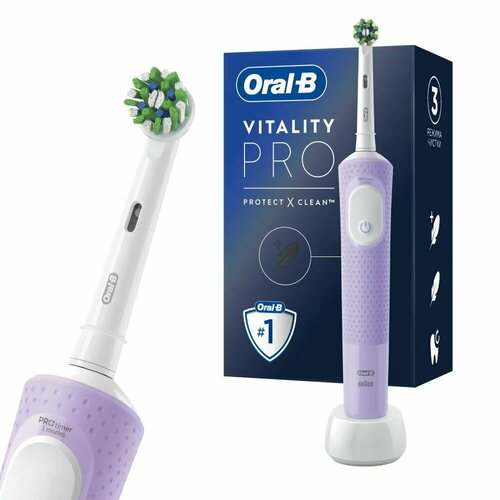Oral-B Электрическая зубная щетка Vitality Pro Lilac Mist