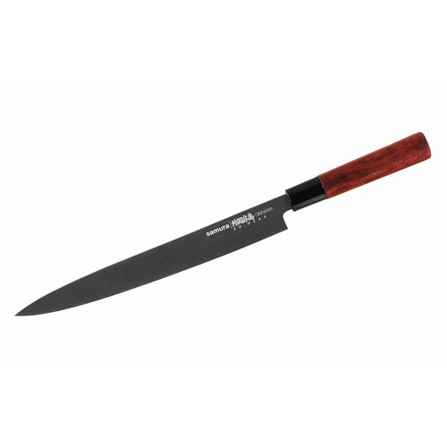 Нож кухонный Янагиба Samura OKINAWA Stonewash 270 мм SO-0111B