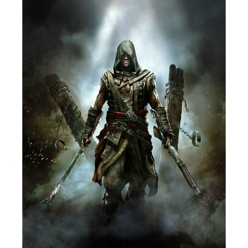 Плакат, постер на бумаге Assassin s Creed/Ассасин крид-Кредо Убийцы. Размер 21 х 30 см
