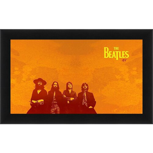 Плакат, постер на бумаге The Beatles-Битлз. Размер 42 х 60 см