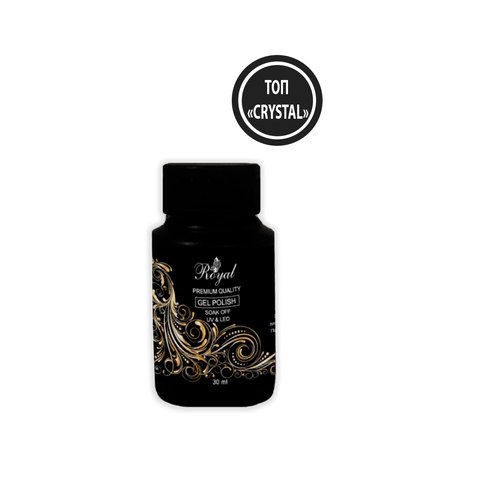 Топ Royal-gel "CRYSTAL" без л/с 30 мл. СЕТ