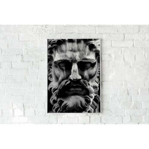 Плакат Зевс/Статуя/Эстетика/ Плакат на стену 33х48 см / Постер формата А3+