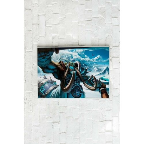 Плакат без рамы Ворлд Варкрафт/World of Warcraft/ Плакат на стену 30х42 см / Постер формата А3
