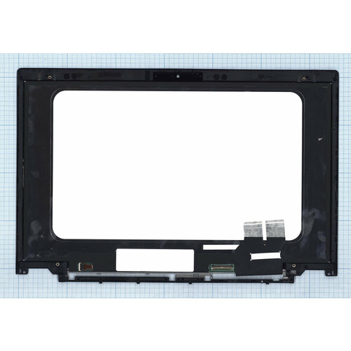 Экран в сборе (матрица + тачскрин) для Lenovo Thinkpad T450S черный с рамкой / 1920x1080 (Full HD)