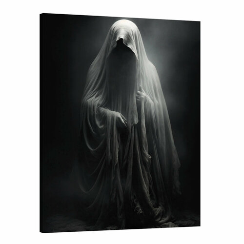 Интерьерная картина 50х70 "Хэллоуинский призрак"
