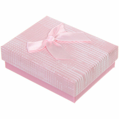 Коробка подарочная «With love» 9*7*3 см, Розовый