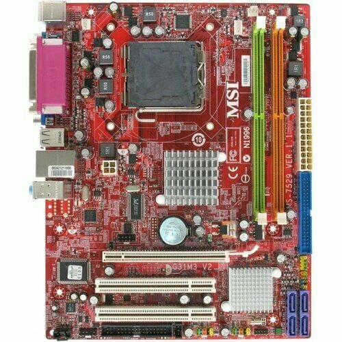 Материнская плата MSI G31TM-P21 (MS-7529) LGA 775