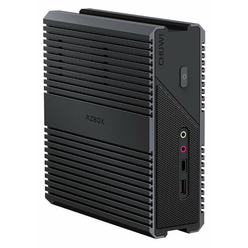 CHUWI Компьютер/ Chuwi RZBox Intel Core i5 13500H(2.6Ghz)/16384Mb/512PCISSDGb/Int: Intel Iris Xe Graphics/BT/WiFi/war 1y/1.35kg/Black/Win11Pro + Type-C*1/USB3.0*2, USB2.0*3/HDMI*1 (4K 60Hz)/Display Port*1 (4K 60Hz)/Earphone Jack*1/VGA*1