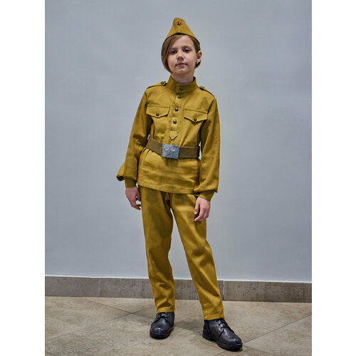 Детский военный костюм (солдата) 146 размер хаки