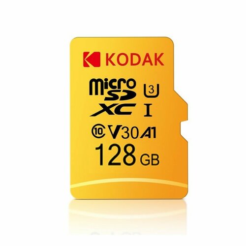 Карта памяти Kodak Micro SD класс 10 UHS-1 U3 V30 A1 128 ГБ 4K