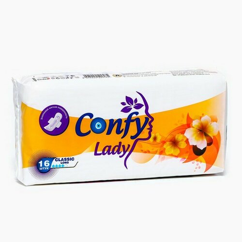 CONFY Прокладки Confy Lady, Classic long, 16 шт