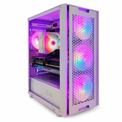 Игровой PC юкомс i7-11700F, RTX 3090 24GB, SSD 1TB, 32GB DDR4, БП 850W GAMEMAX RGB-850, win 10 pro, White game case