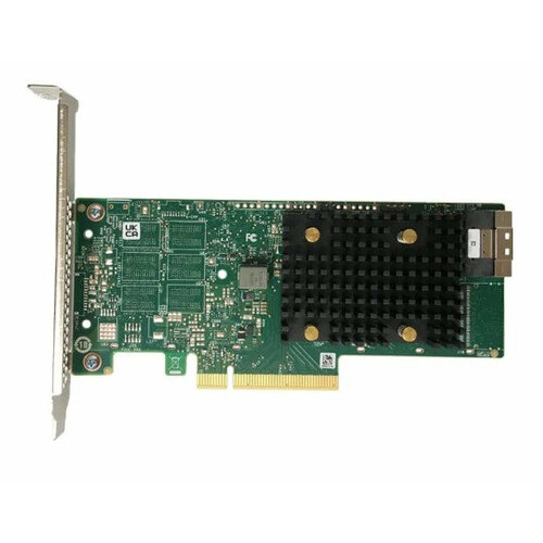 Дисковый контроллер Broadcom Контроллер HBA 9500-8I 12Gb/s SAS/SATA/NVMe, x8 PCIe Gen 4.0, One SFF-8654, JBOD (05-50077-03)