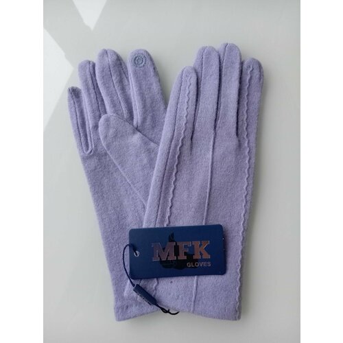 Перчатки MFK, размер OneSize, лиловый