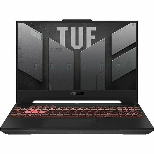 Ноутбук ASUS TUF Gaming A15 FA507NU-LP030 15.6" (1920x1080) IPS/AMD Ryzen 7 7735HS/8GB DDR5/512GB SSD/RTX 4050 6GB/Без ОС, серый (90NR0EB5-M00510)