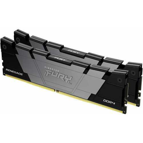 Kingston Память оперативная 16GB 2666MHz DDR4 CL13 DIMM Kit of 2 FURY Renegade Black