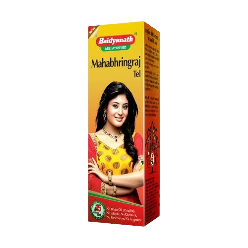 MAHABHRINGRAJ OIL Baidyanath (Махабринградж масло для волос, Бадьянатх), 100 мл.