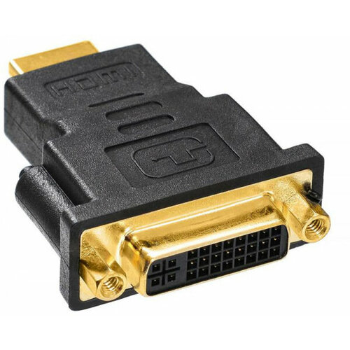 Адаптер / Переходник / Преобразователь HDMI (Male) в DVI-D 24+1 (Female) / Двунаправленный