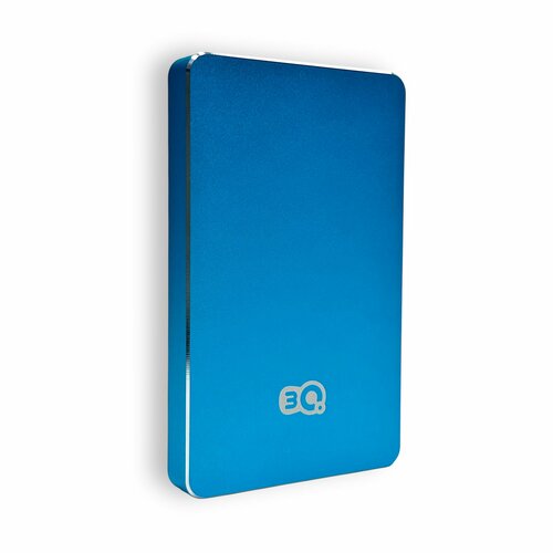 Внешний жесткий диск TLC Metallic 1 Тб HDD 2,5" накопитель USB 3.0, Светло-синий