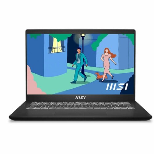 MicroStar Ноутбук MSI Modern 14 C7M-250XRU 9S7-14JK12-250 Black 14" {FHD Ryzen 5 7530U/16Gb/SSD512Gb/DOS}