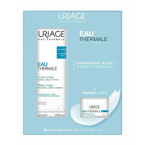 Набор для увлажняющего ухода за кожей / Uriage Thermal Water + Water Mask Set