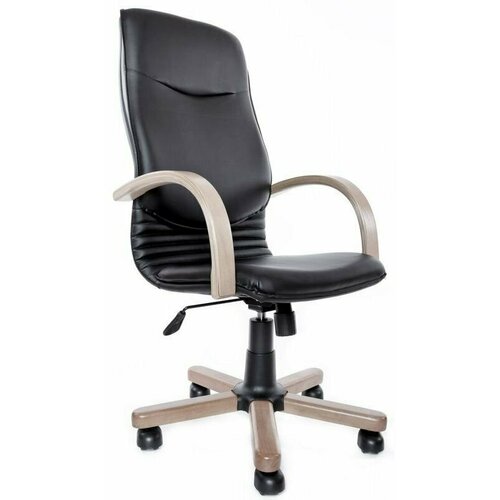 Компьютерное кресло Нова EX офисное, обивка: искусственная кожа, цвет: черный