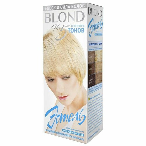 Эстель-гель краска для волос Блонд 100, 3 шт