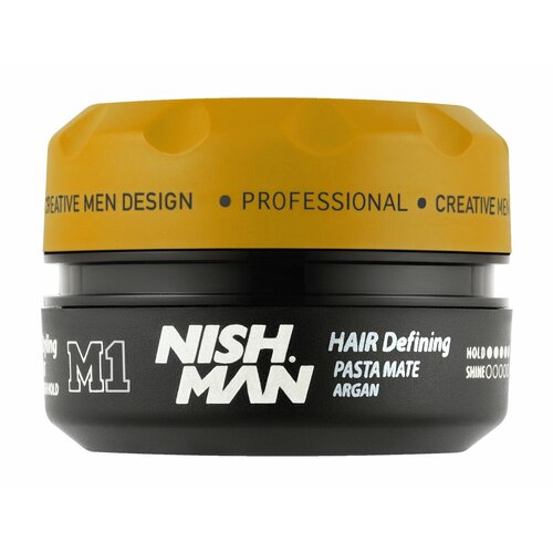 NISHMAN Паста для волос матовая Hair Defining Matte Paste Argan M1, 100 мл