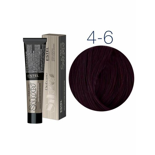 Краска для окрашивания волос DeLuxe Silver 4/6, 60 мл